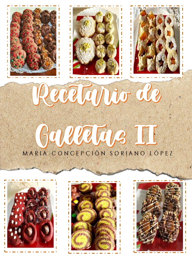Recetario Galletas Ii. | PDF | Chocolate | Galleta