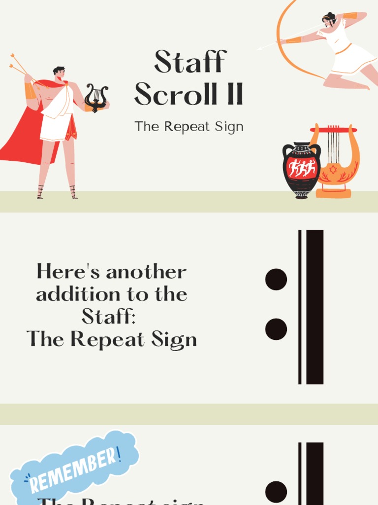 Learn the purpose and types of the Repeat Sign in music notation | PDF