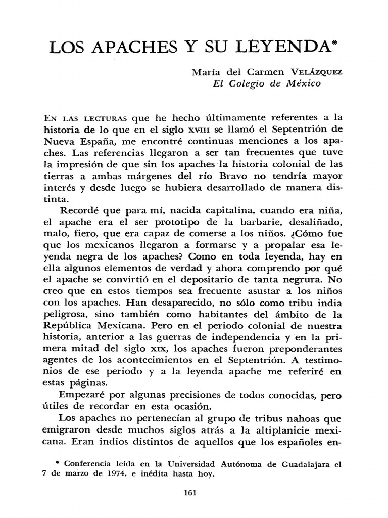 Los Apaches y Su Leyenda | PDF | apache | Comanche