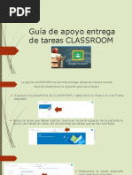 Tutorial - Subir Tareas A Classroom | PDF