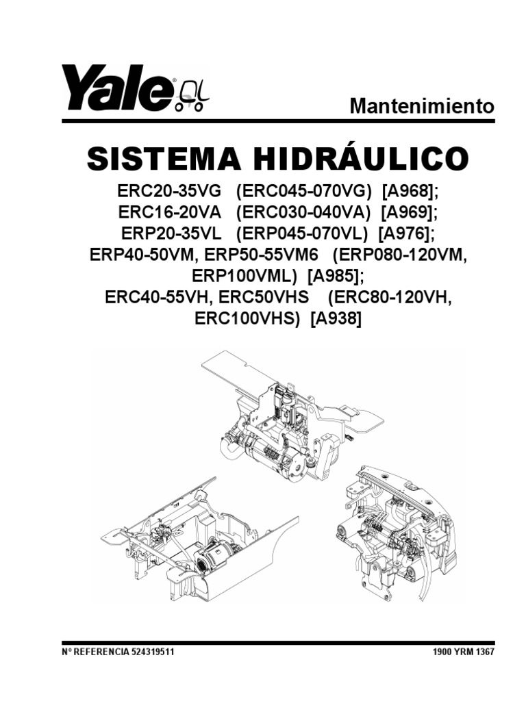 Sistema Hidraulico A968 | PDF | Bomba | Máquina elevadora