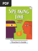 Speaking Time 1 | PDF | Speech | English Language