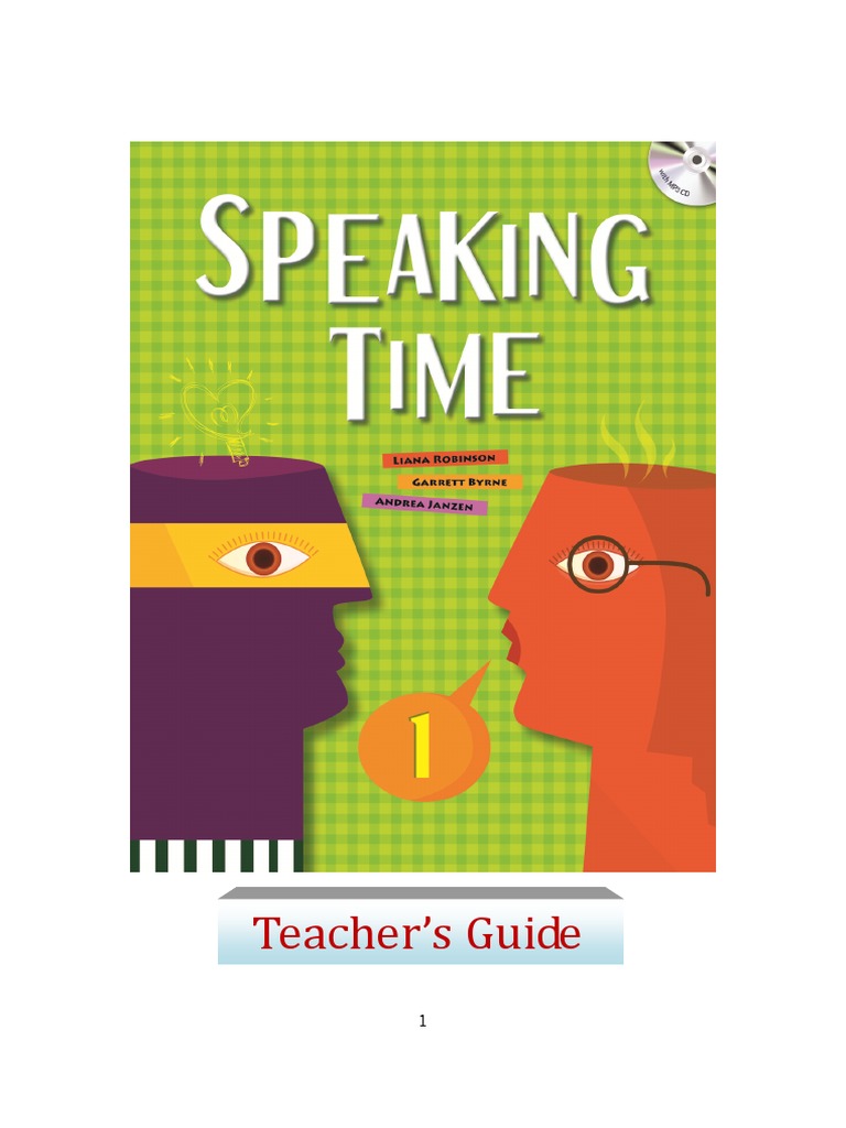 Speaking Time 1 Tips Ideas | PDF | Second Language | Teachers