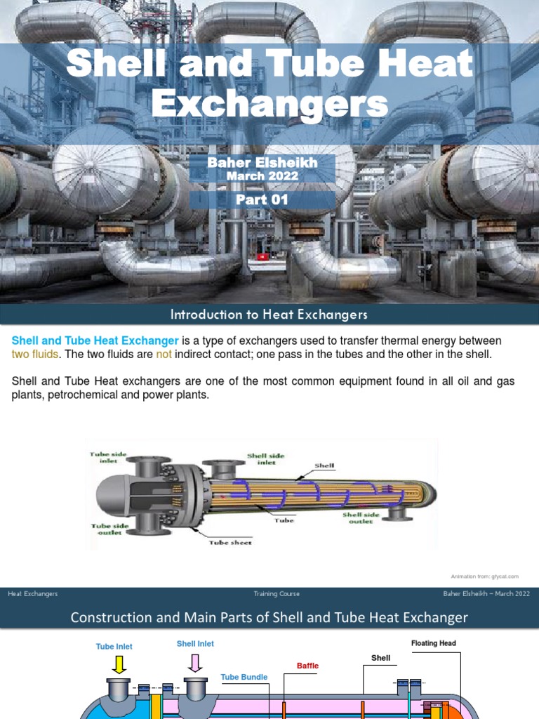 Shell and Tube Heat Exchanger Overview | PDF | Heat Exchanger ...