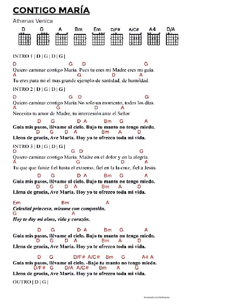 Contigo María | PDF