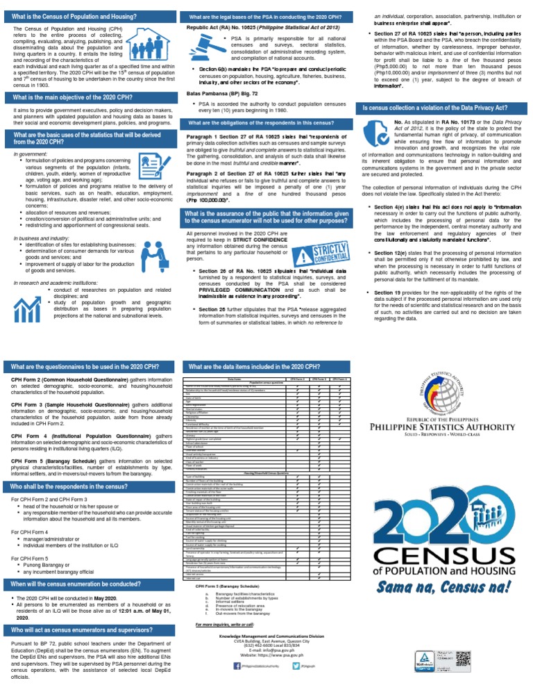 CPH Primer | PDF | Census | Demography