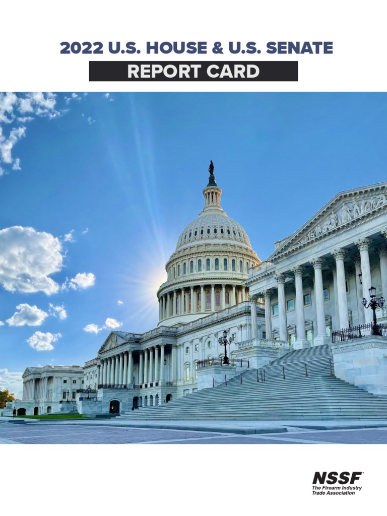 2022 NSSF Congressional Report Card | PDF | United States House Of ...