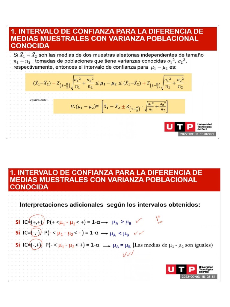 Intervalos de Confianza | PDF