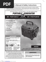 Predator Generator Manual | PDF | Ac Power Plugs And Sockets | Gasoline