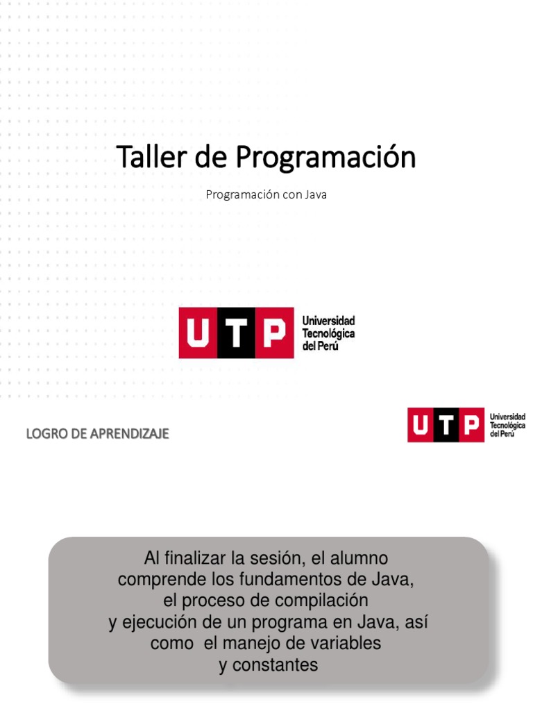 S01.s1 - Material | Descargar gratis PDF | Java (lenguaje de programación) | Lenguaje de ...