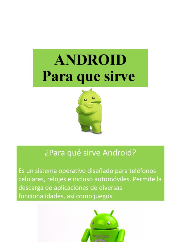 ANDROID | PDF | Tecnología