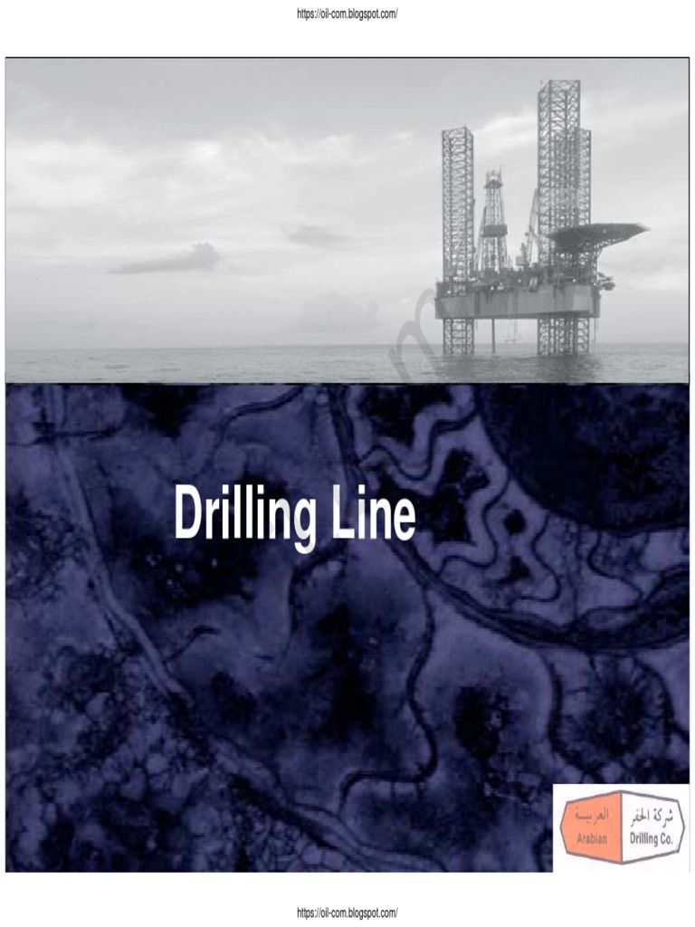 Drilling Line | PDF | Mechanical Engineering | Machines