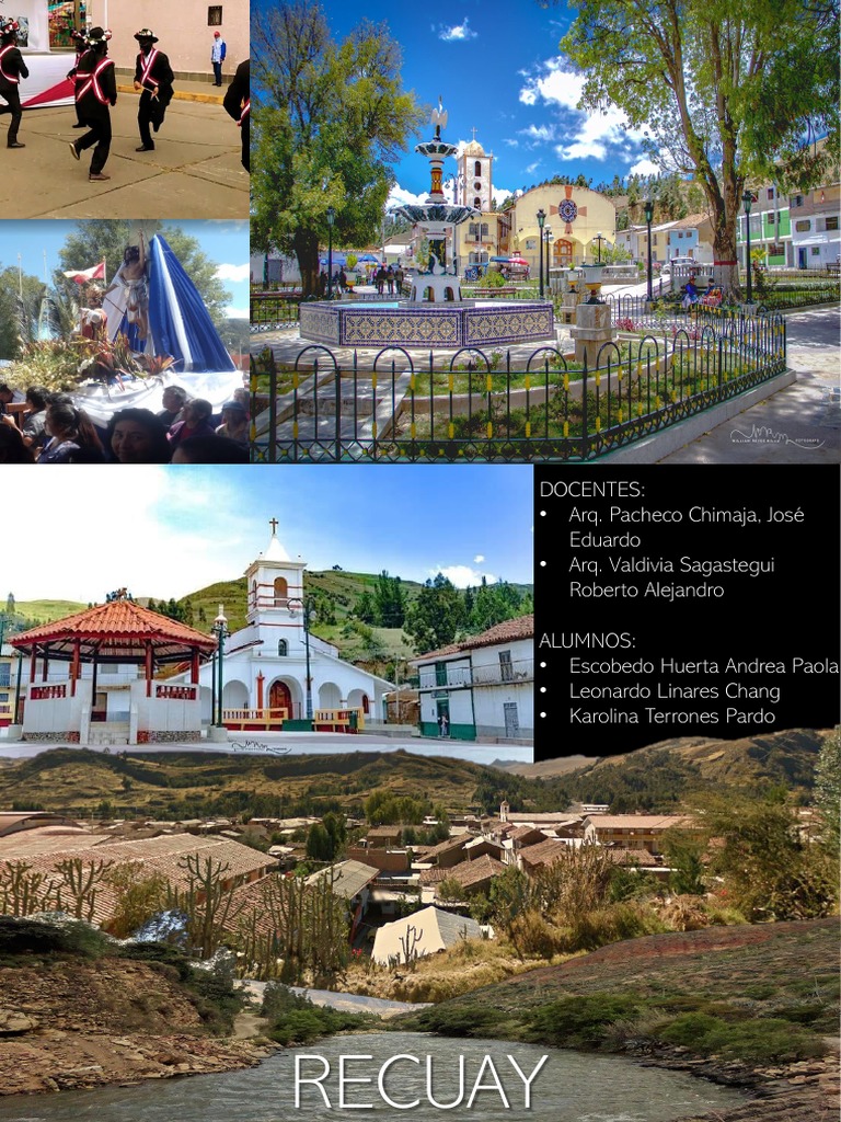 Grupo 14 - Laminas Analisis de Lugar Recuay t1 | PDF