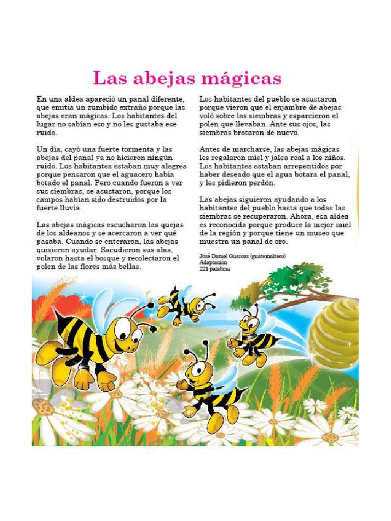 Abeja Cuento | PDF