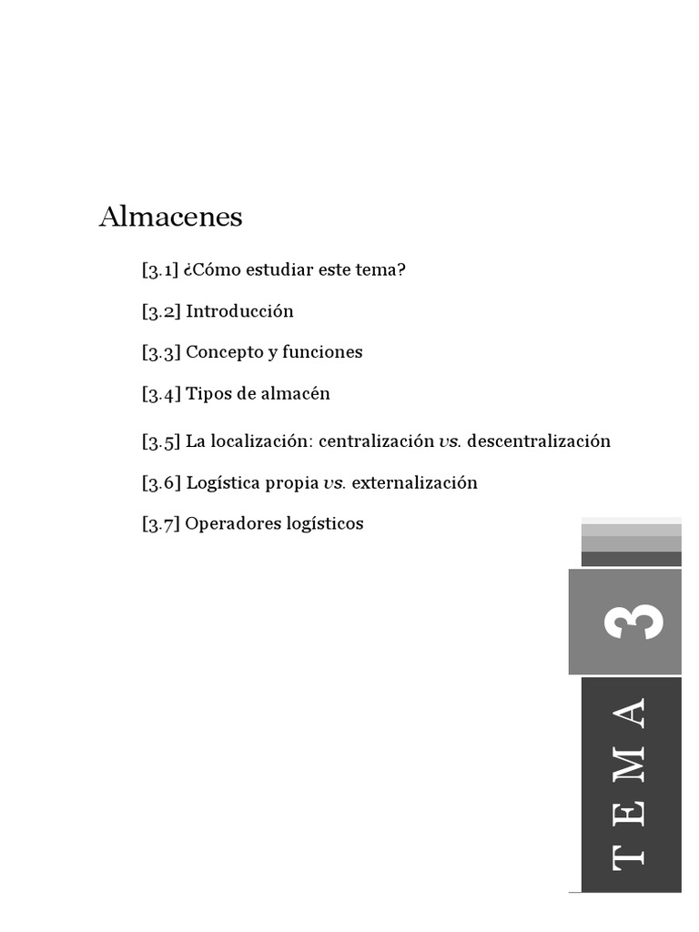 Tema3 + | PDF | Logística | Outsourcing