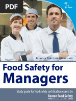 Servsafe 8E Chapter 1 | PDF