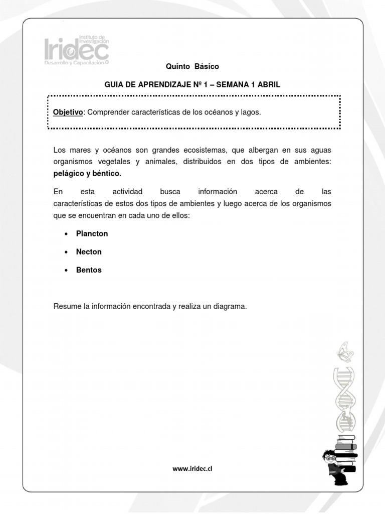 5 Basico Guias de Aprendizaje Abril Ciencias Naturales | PDF | Mar | Póster 5 Basico Guias de Aprendizaje Abril Ciencias Naturales | PDF | Mar | Póster