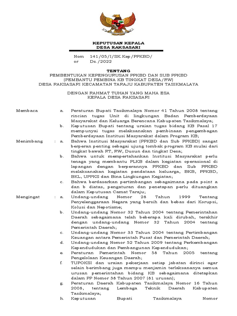 SK PPKBD (Pos KB) | PDF