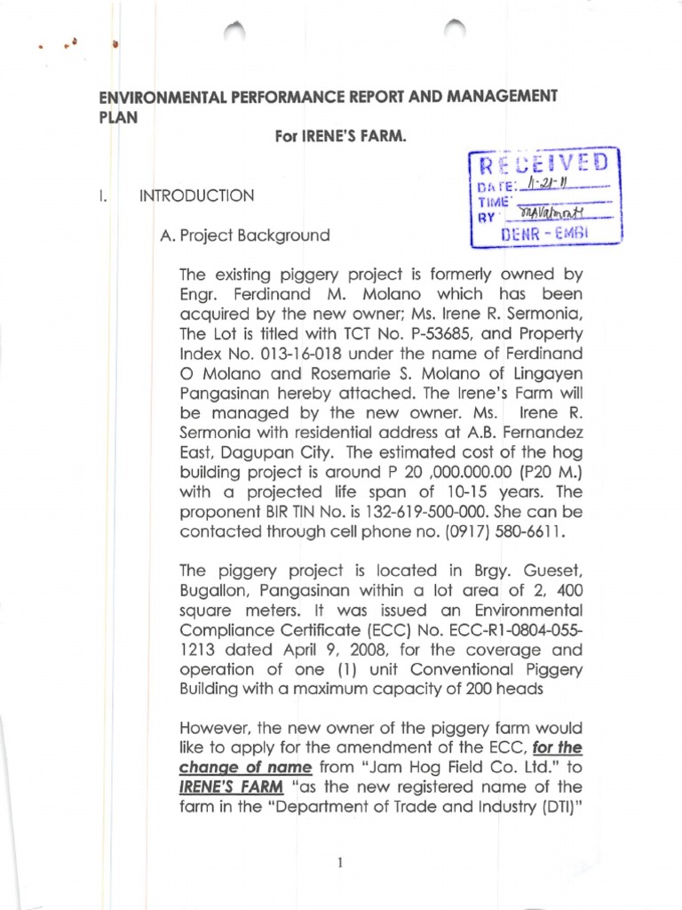 Ecc-R1-0804-055-1213 Eprmp 2 | PDF