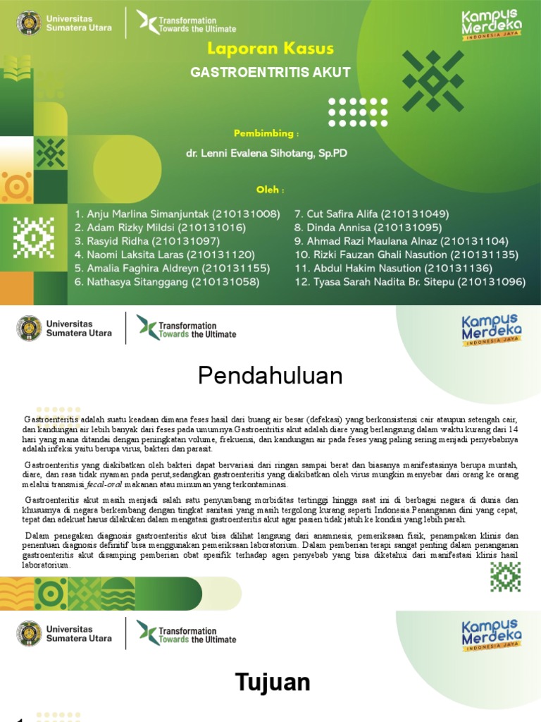 Panduan Lengkap Gastroenteritis Akut | PDF