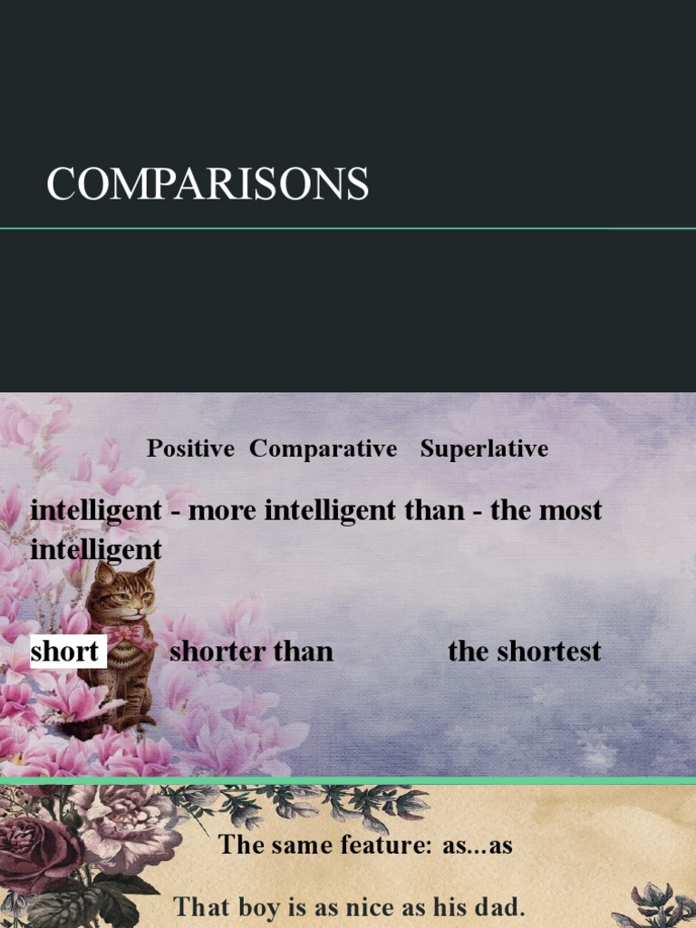COMPARISONS | PDF
