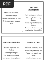 Tagalog Basic Sight Words Level 1,2&3 | PDF
