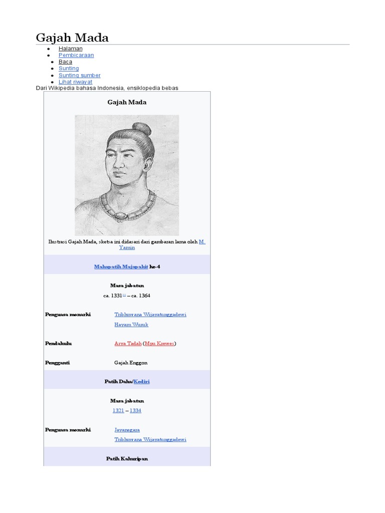 Gajah Mada | PDF