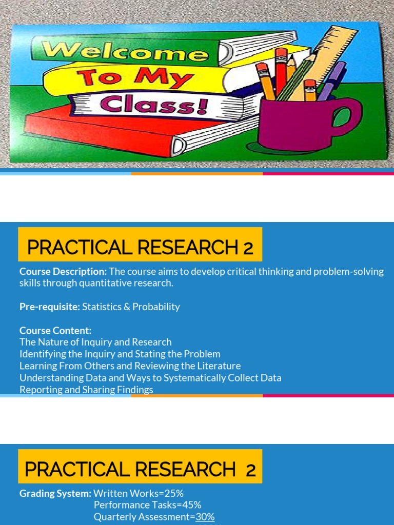 Q1 WK 2 L1 2 Intro To Research Quanti Research Importance of Quanti ...