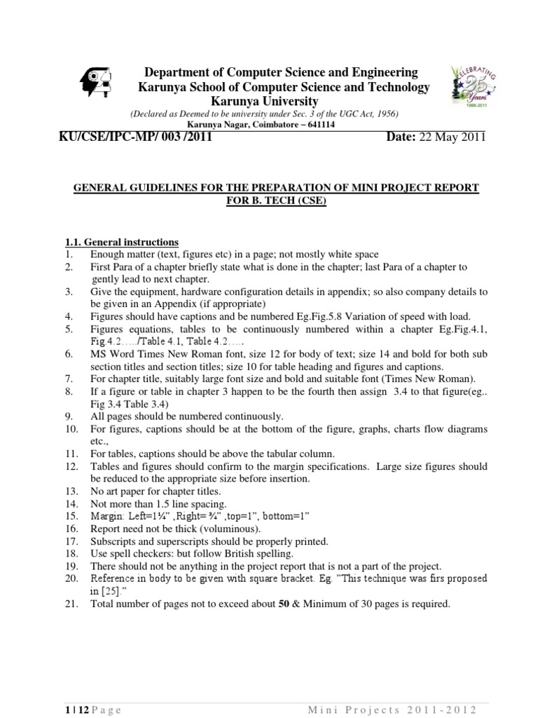 Mini PROJECT Report Format 2011-2012 | PDF | Cryptography | Encryption