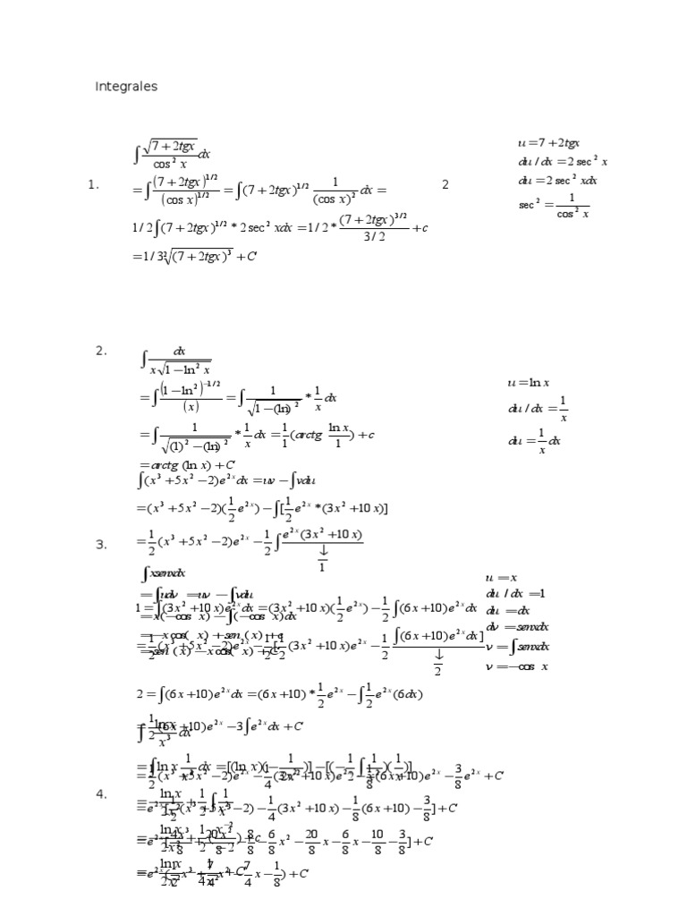 Evaluating Integrals of ln(x) | PDF | Teaching Methods & Materials ...