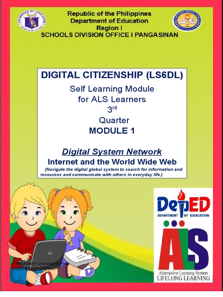 LS 6-3rd Quarter Module 1 | PDF | Internet Access | Digital Subscriber Line