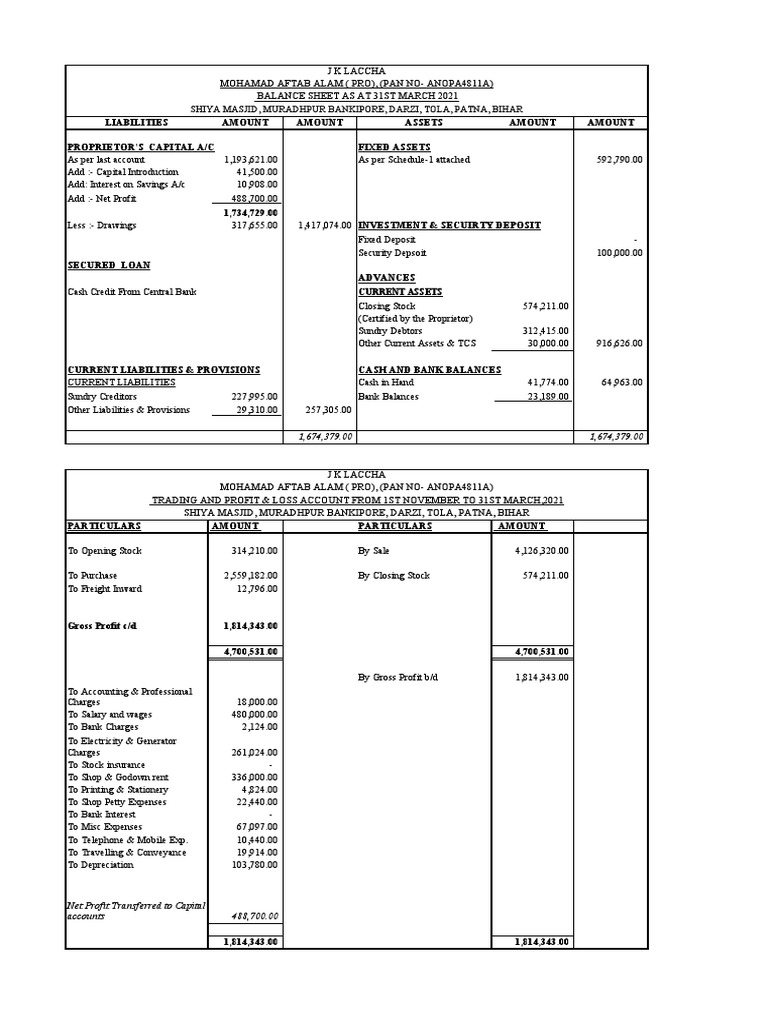 CMA DATA | PDF | Depreciation | Loans