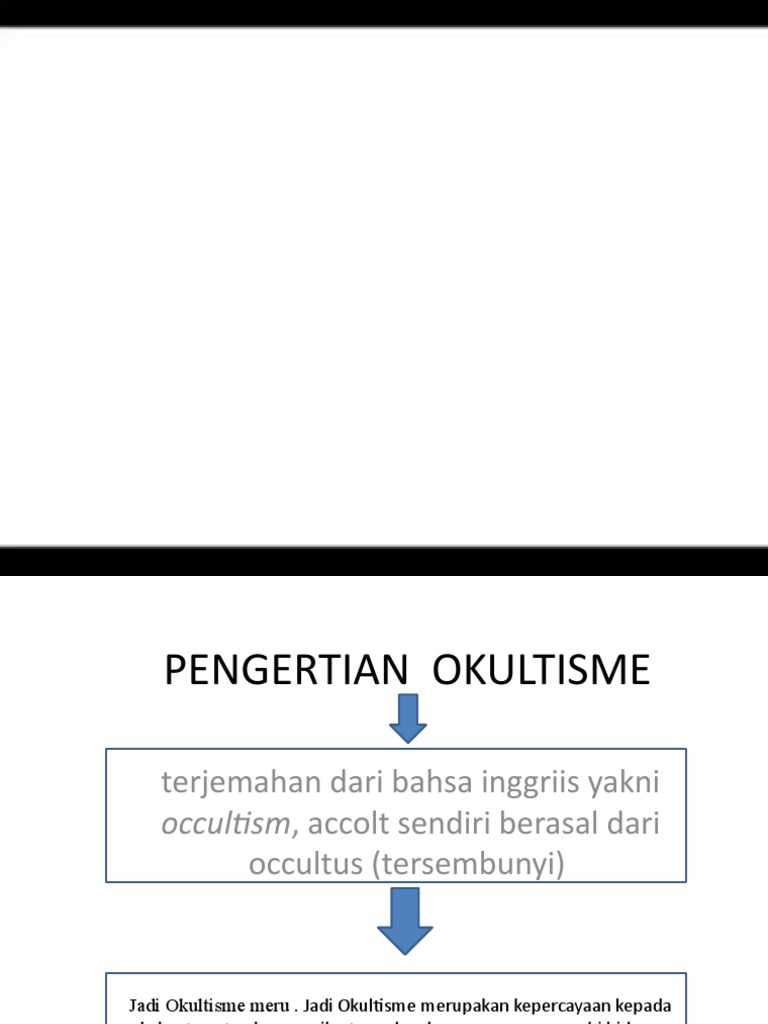Pengertian Okultisme | PDF