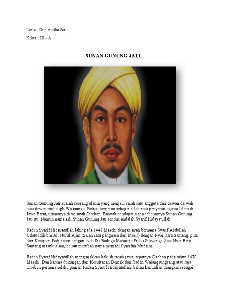 Sunan Gunung Jati | PDF