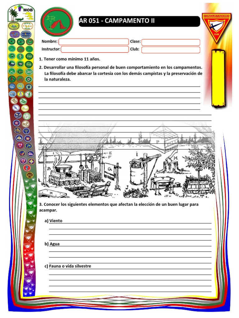 Campamento 2 | PDF | Cámping