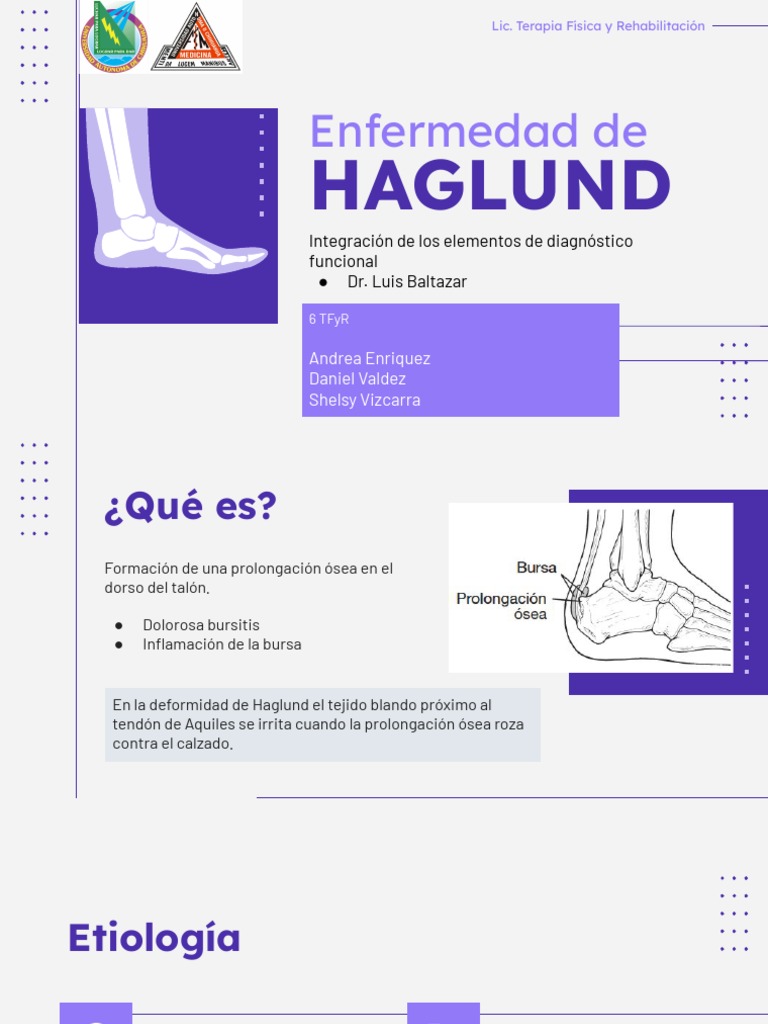 Enfermedad de Haglund | PDF | Causas de la muerte | Sistema ...