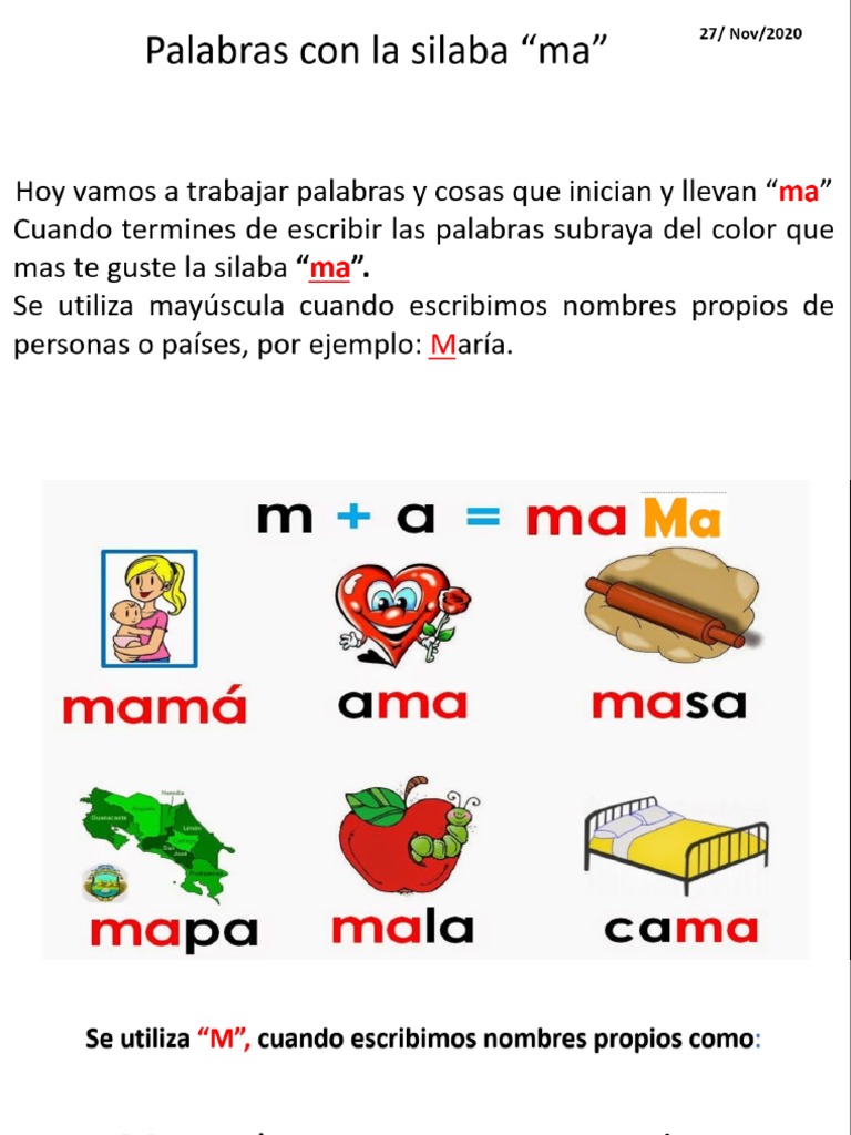 Silaba Ma | PDF