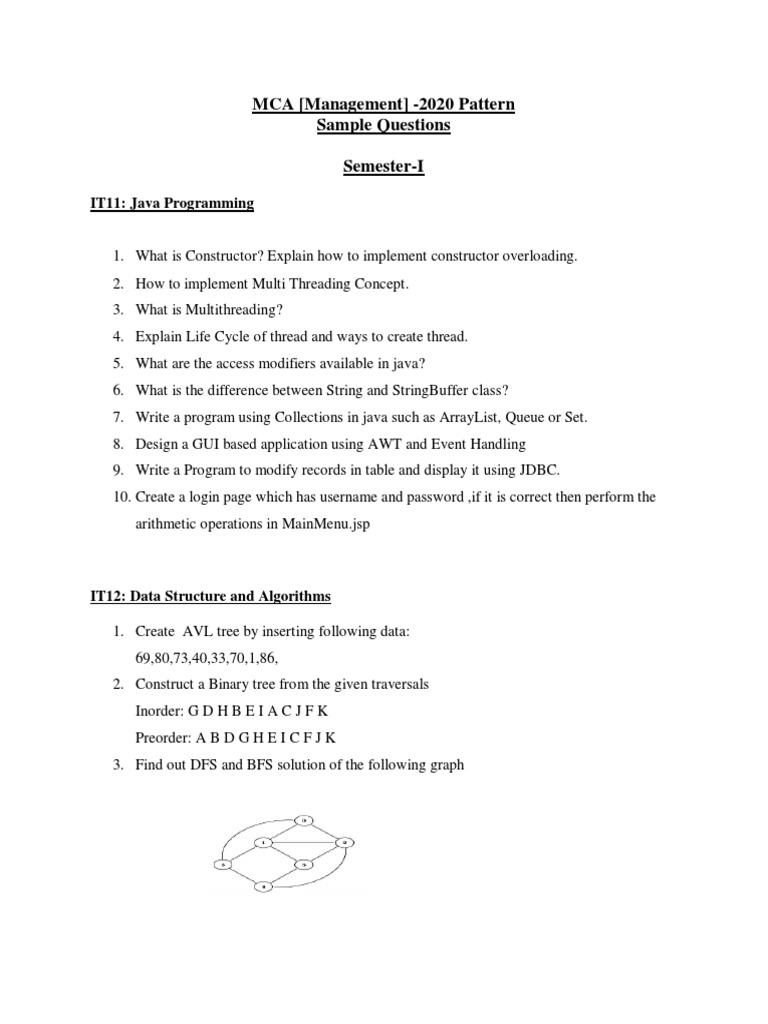 MCA (MGMT) 2020-Sample Questions | PDF | Cloud Computing | Databases
