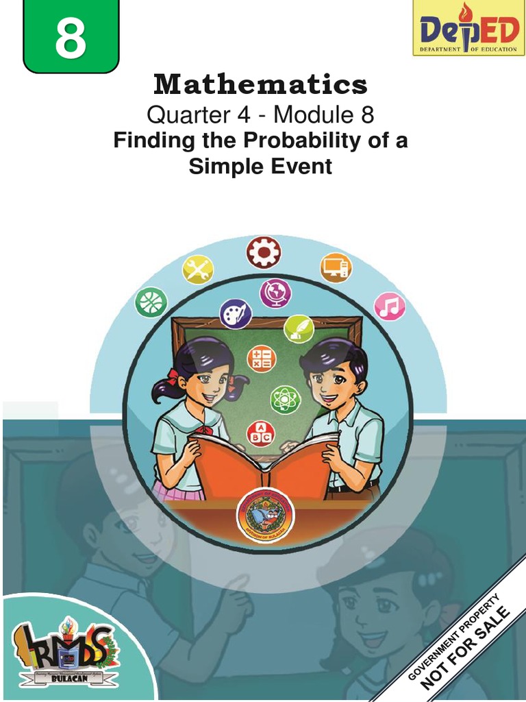Mathematics 8 Q4 Module 8 Corrected | PDF | Probability | Randomness