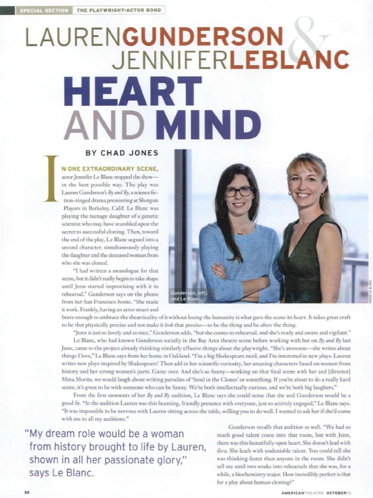 Lauren Gunderson Jennifer Leb | PDF