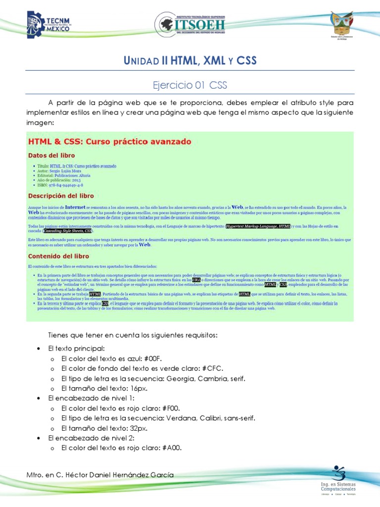 Guía Práctica de HTML y CSS | PDF | HTML | Red mundial