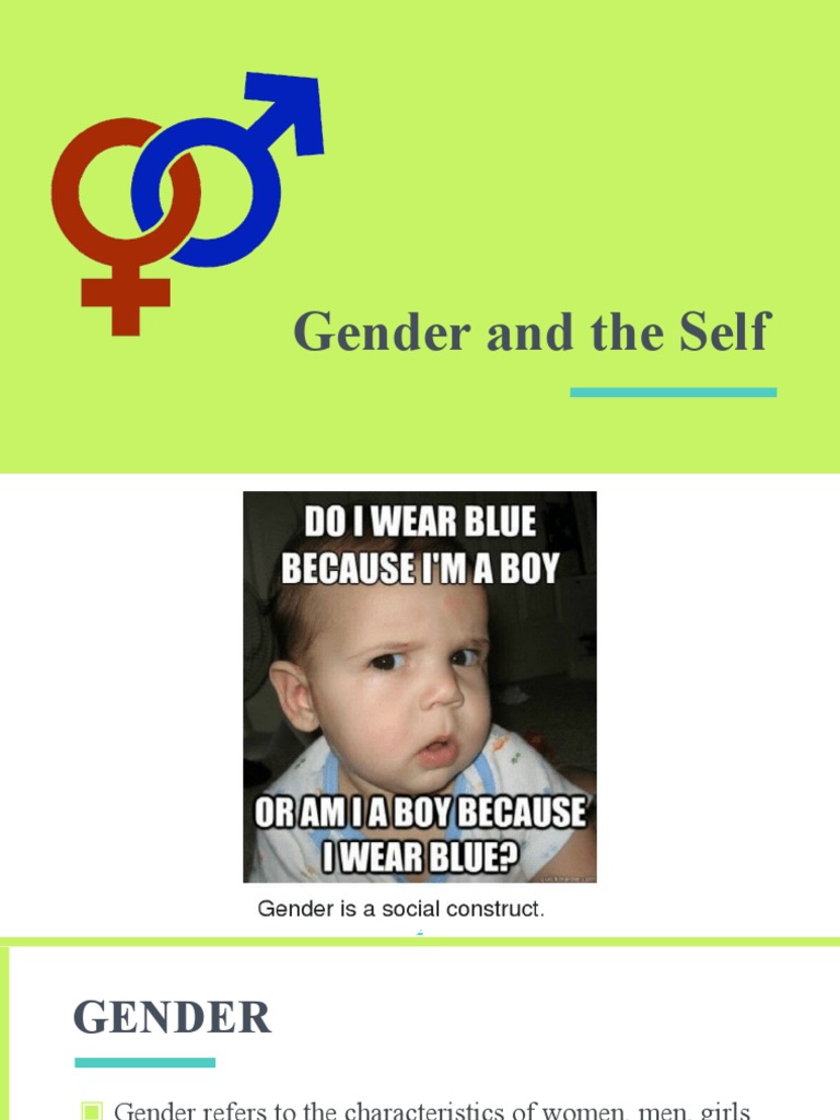 Understanding Gender and Self Identity | PDF | Gender | Gender Studies
