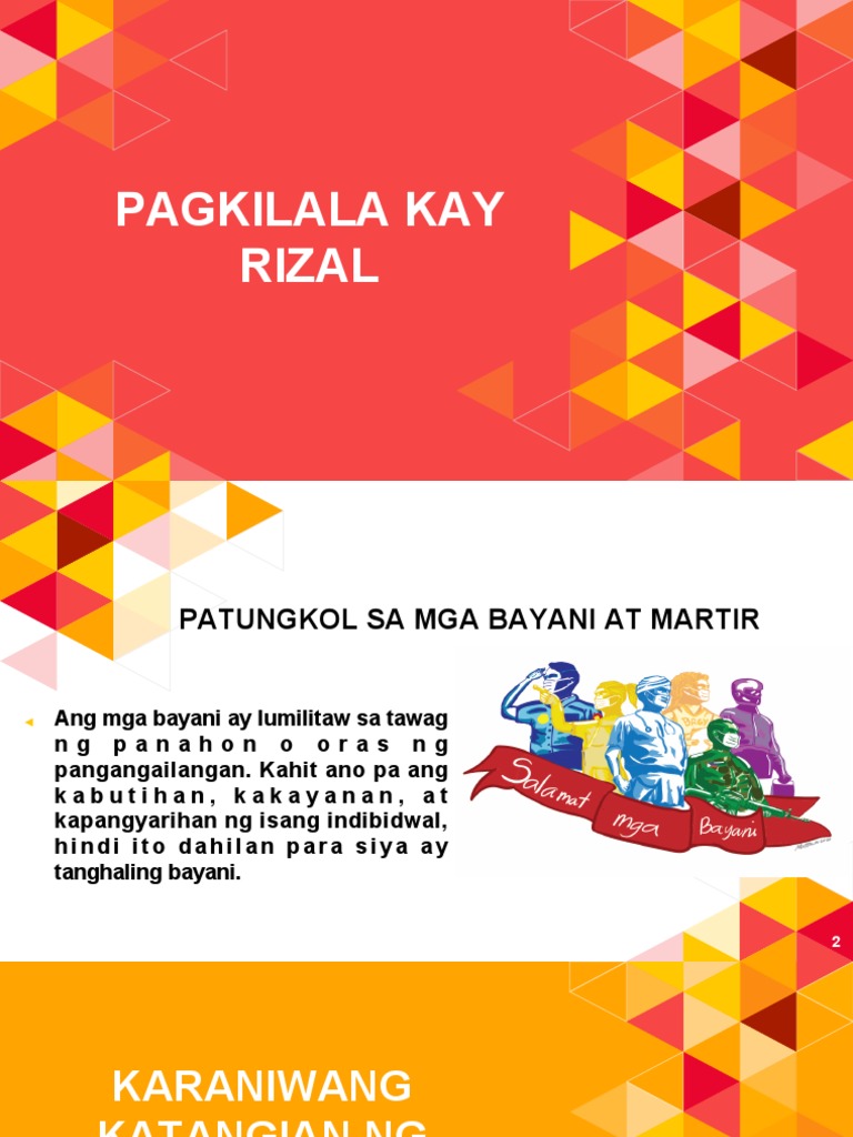 Pagkilala Kay Rizal | PDF