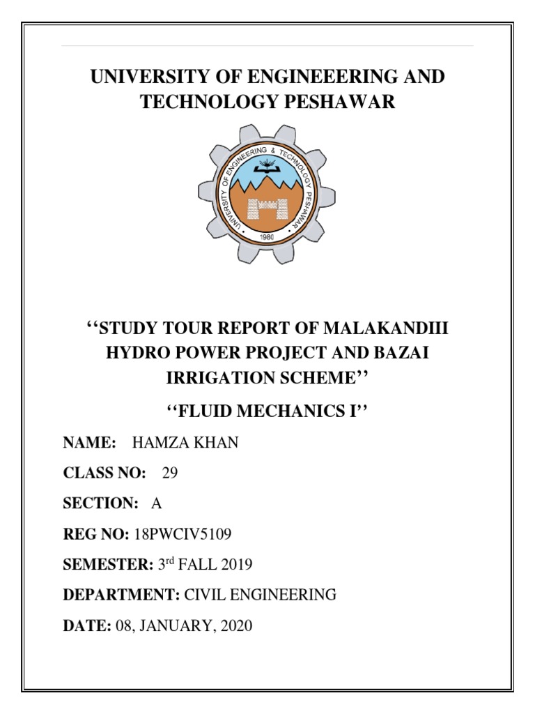 Overview of the Bazai Irrigation Scheme and Malakand-III Hydro Power ...