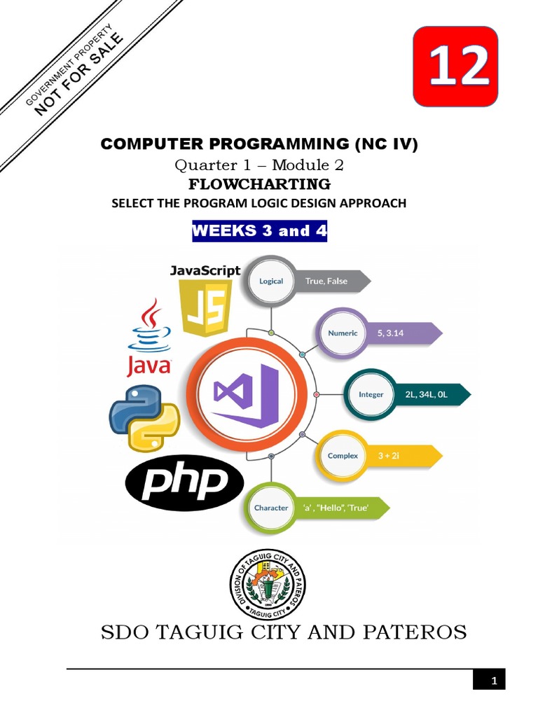Comp Prog 12 W3 W4 | Download Free PDF | Control Flow | Algorithms