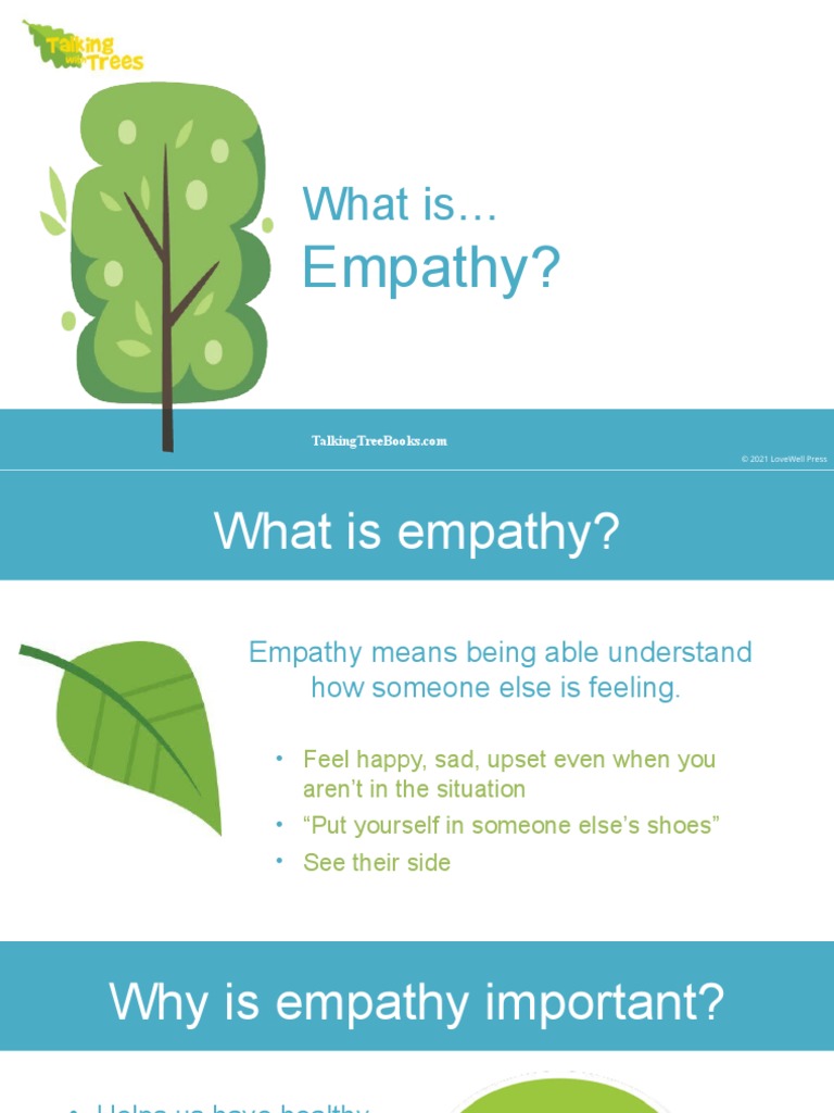 What Is Empathy Sel Presentation | PDF