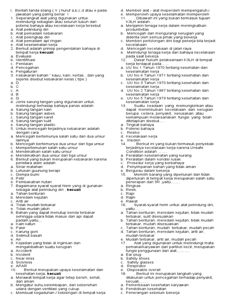 Pts Ganjil - Tdo Kls. 10 (P. Bagas) | PDF