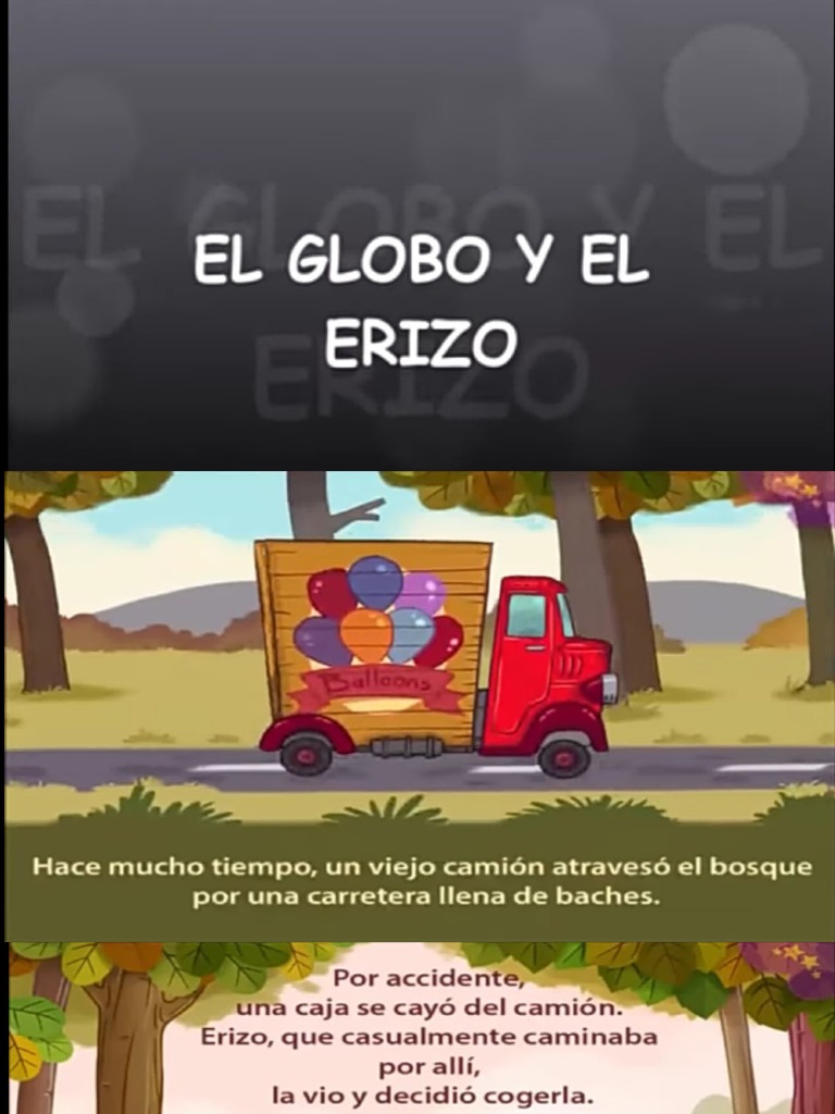 Cuento El Erizo Y El Globo Pdf