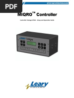 Kraus Micon 500 Manual | PDF | Power Supply | Direct Current