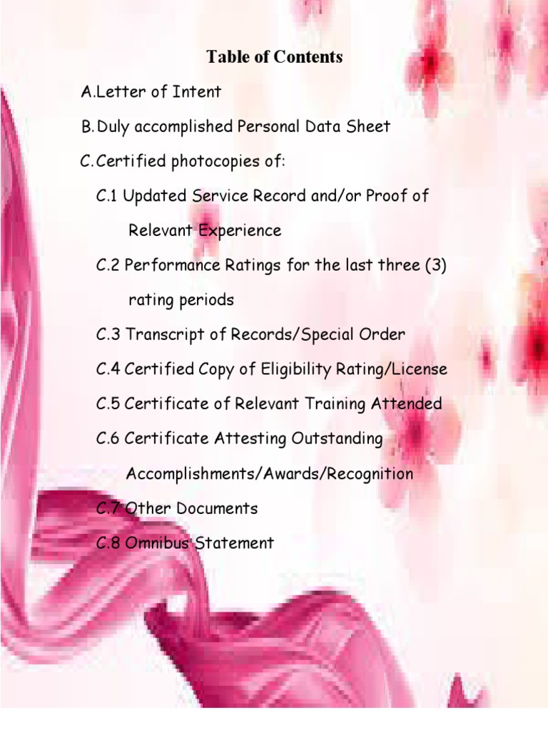 Table of Contents For DOKI | PDF | Technology & Engineering